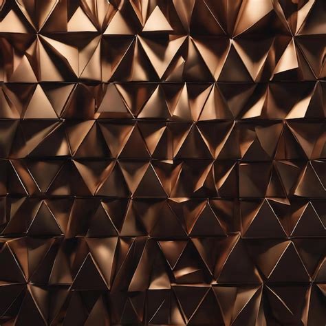 Premium Photo Decorative Low Contrast Backdrop In Dark Tones Triangular Rods