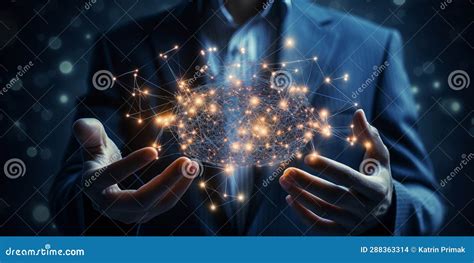 Abstract Digital Technology Background With Lines Stock Illustration Illustration Of Ideas