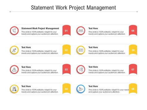 Statement Work Project Management Ppt Powerpoint Presentation Summary Layout Cpb Presentation