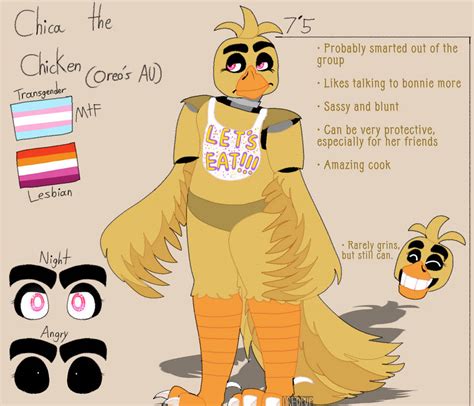 Chica The Chicken Headcanon By Oreopupii On Deviantart