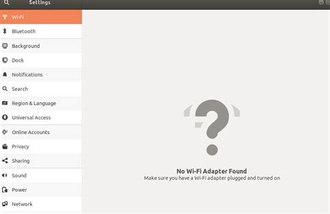 Wireless No Wifi Adapter Found In Ubuntu Ask Ubuntu