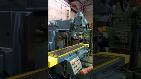 Фрезерный станок 6т83ш Youtube