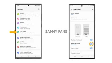 One Ui 51 Always On Display How To Activate And Customize On All