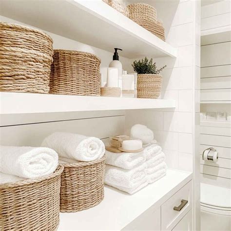 25 Best Minimalist Bathroom Organization Ideas