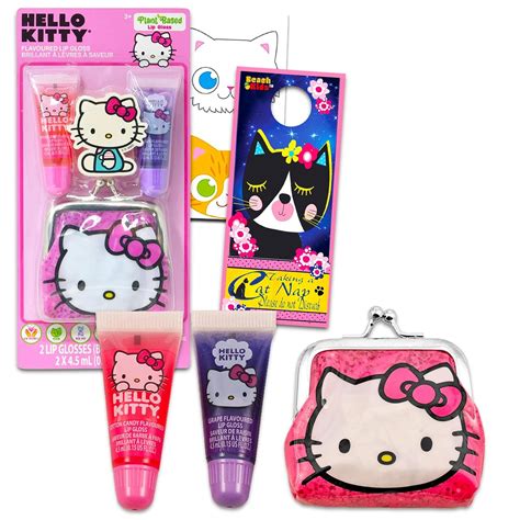 Hello Kitty Lip Balm Tubes Bundle With 2 Lip Balms In