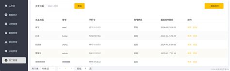 Vue2 制作员工列表、分页查询、增删改查等页面的总结vue2 分页实例 Csdn博客