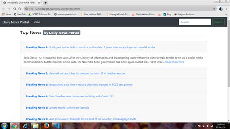 Github Utkarshawasthijavascript Project A Web Based Application Developed Using Javascript