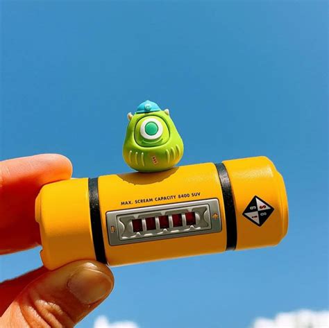 Daruma X Pixar Monsters Inc Battery Pack Charge With Good Luck
