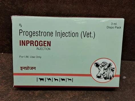Progesterone Injection Vet 50 Mgml Packaging Type Box At ₹ 150box