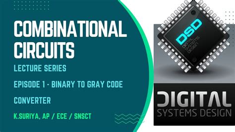 binary to gray code converter youtube