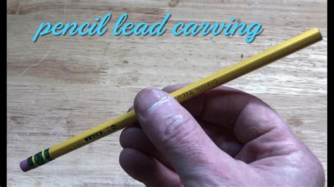 Pencil Lead Carving Rnotinteresting