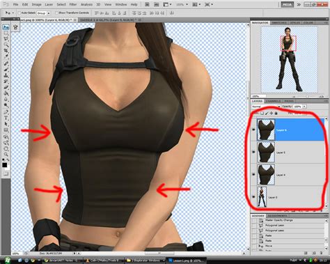 XNALara AfterEffects In Photoshop Tomb Raider Forums