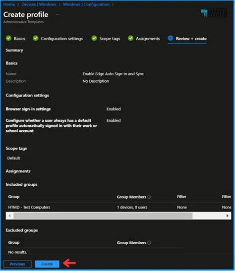 best guide to enable disable edge browser auto sign in and sync with intune htmd blog