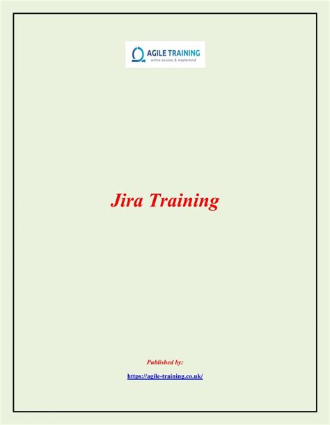 Jira Training