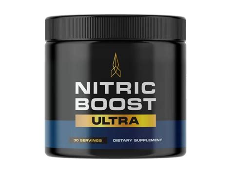 Nitric Boost Ultra Natural Support For Healthy Erections