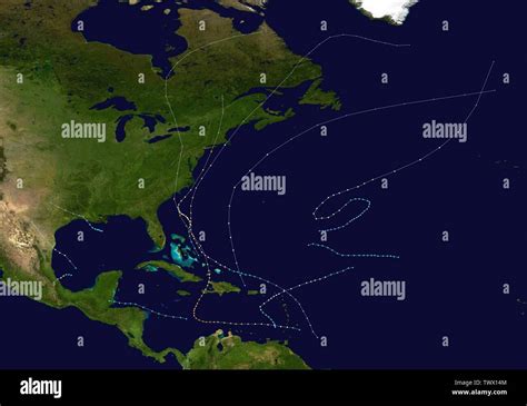 Atlantic Tropical Cyclone Track Maps At Williams Diamond Blog