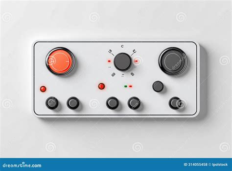 A Minimalistic Control Panel Or Interface Design. Template For Web Online App Dashboard. Set Of ...