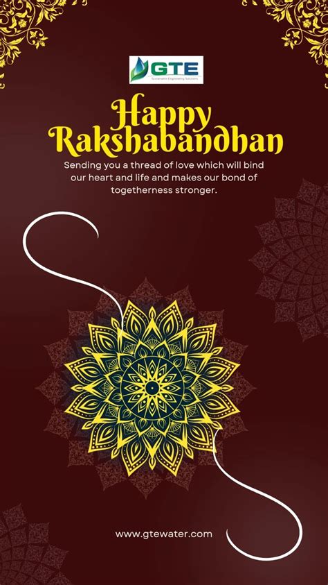 Gautam Chawla Gte On Linkedin Gte Extends Heartfelt Wishes On Raksha Bandhan This Rakhi Lets