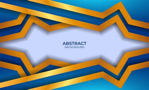 Abstract Luxury Blue And Gold Design Vector Art At Vecteezy