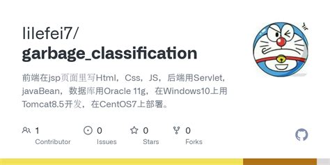 Github Lilefei7 Garbage Classification 前端在jsp页面里写html，css，js，后端用