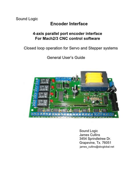 encoder interface sound logic pdf computing software