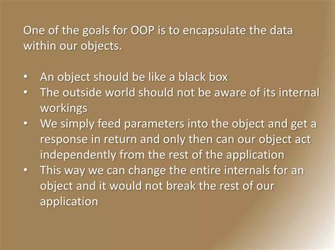 Object Oriented Programming Basics with PHP | PPT