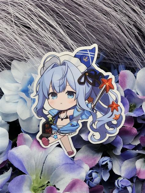 Anchor Innocent Maid Vinyl Sticker Etsy