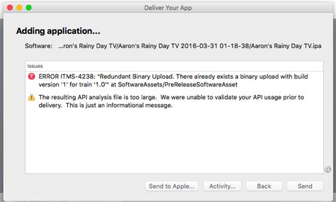 Xcode How To Upload Universal Tvos App Stack Overflow