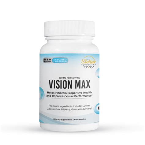 Vision Max 60 Capsules My Stellar Lifestyle