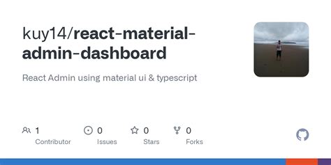 GitHub Kuy React Material Admin Dashboard React Admin Using Material Ui Typescript
