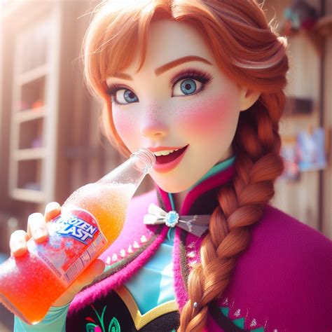 Anna Frozen Blast Soda Ai Generated By Joshuaecw21985 On Deviantart