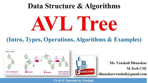 Dsa 45 Avl Tree Algorithm With Solve Examples Imp Question Bank Youtube