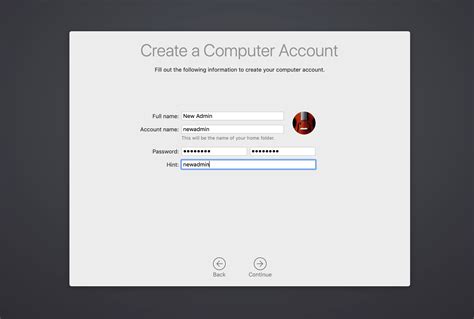 Cant Log In To Your Mac Create A New Admin Account