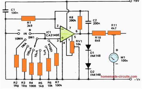 How To Measure Very Low Current [circuit Diagram] Homemade Circuit Projects
