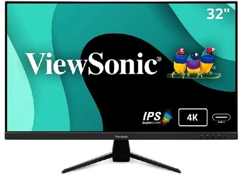 Монитор ViewSonic VX3267U получил поддержку Power Delivery на 65 Вт