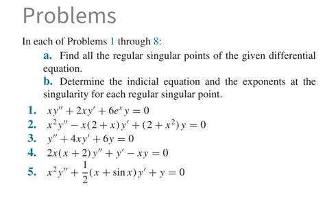 solved problemsin each of problems 1 ﻿through 8 a ﻿find all