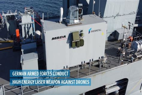 Germany Conducts First Operational Tests Of Anti Drone Laser Weapon