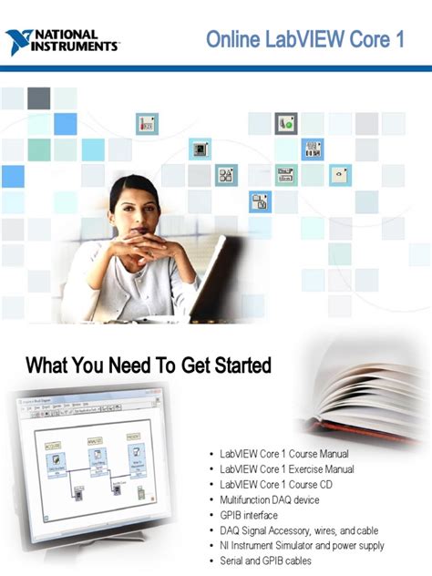 Online Labview Core 1 V2009 Pdf Data Acquisition Control Flow