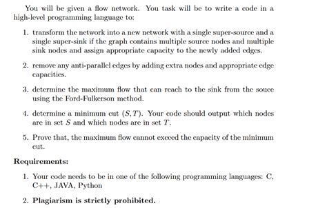 You Must Need To Do This Code In PYTHON And Show The Chegg
