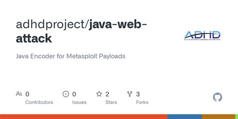 github adhdproject java web attack java encoder for metasploit payloads