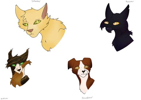 Some Shadowclan Leaders 2 By Tigerlilystudios On Deviantart
