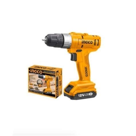Jual Cdli1211 Mesin Bor Cordless 12v Lithium Basic 1b Kg Ingco Cdli