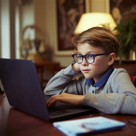 Premium Photo The Student Using A Technology