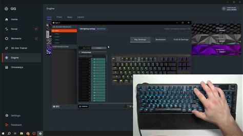 how to create macros with app for steelseries apex 5 youtube