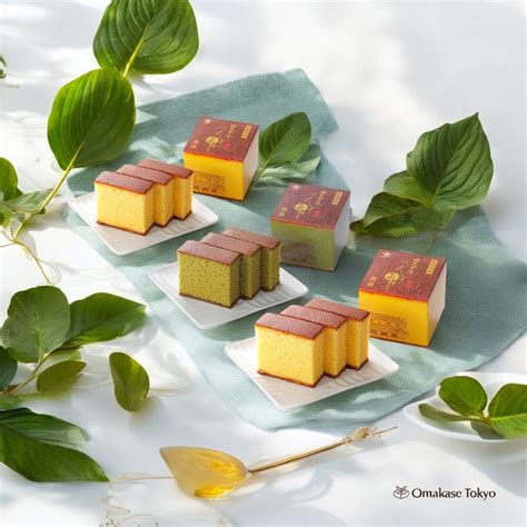 Nagasaki Traditional Castella Classic And Matcha Set Omakase Tokyo
