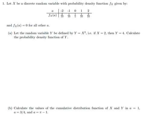 Solved Let X Be A Discrete Random Variable With Probability Chegg Com