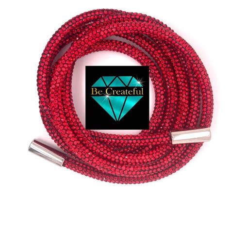 Light Siam Red Rhinestone Hoodie String Rope Etsy