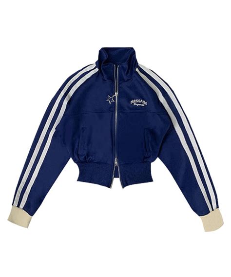 당일출고🚀투웨이 그런지룩 빈티지 프린팅 간절기 집업 별 스트라이프 가을겨울옷 트레이닝복자켓 대학생룩 Y2k별 나그랑 이삼선라인 밴딩아우터 트랙탑 수학여행 수련회 크롭숏