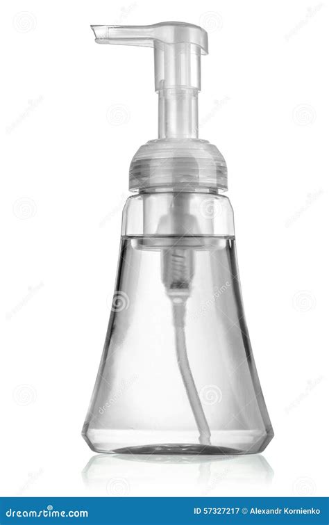 White Container Of Spray Bottle Stock Image Image Of Container