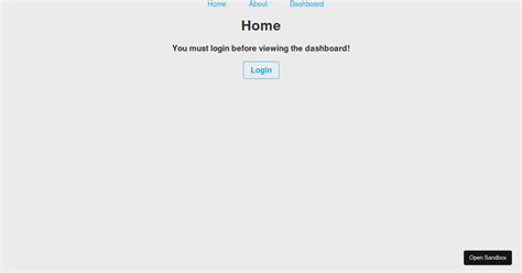 protected route context codesandbox